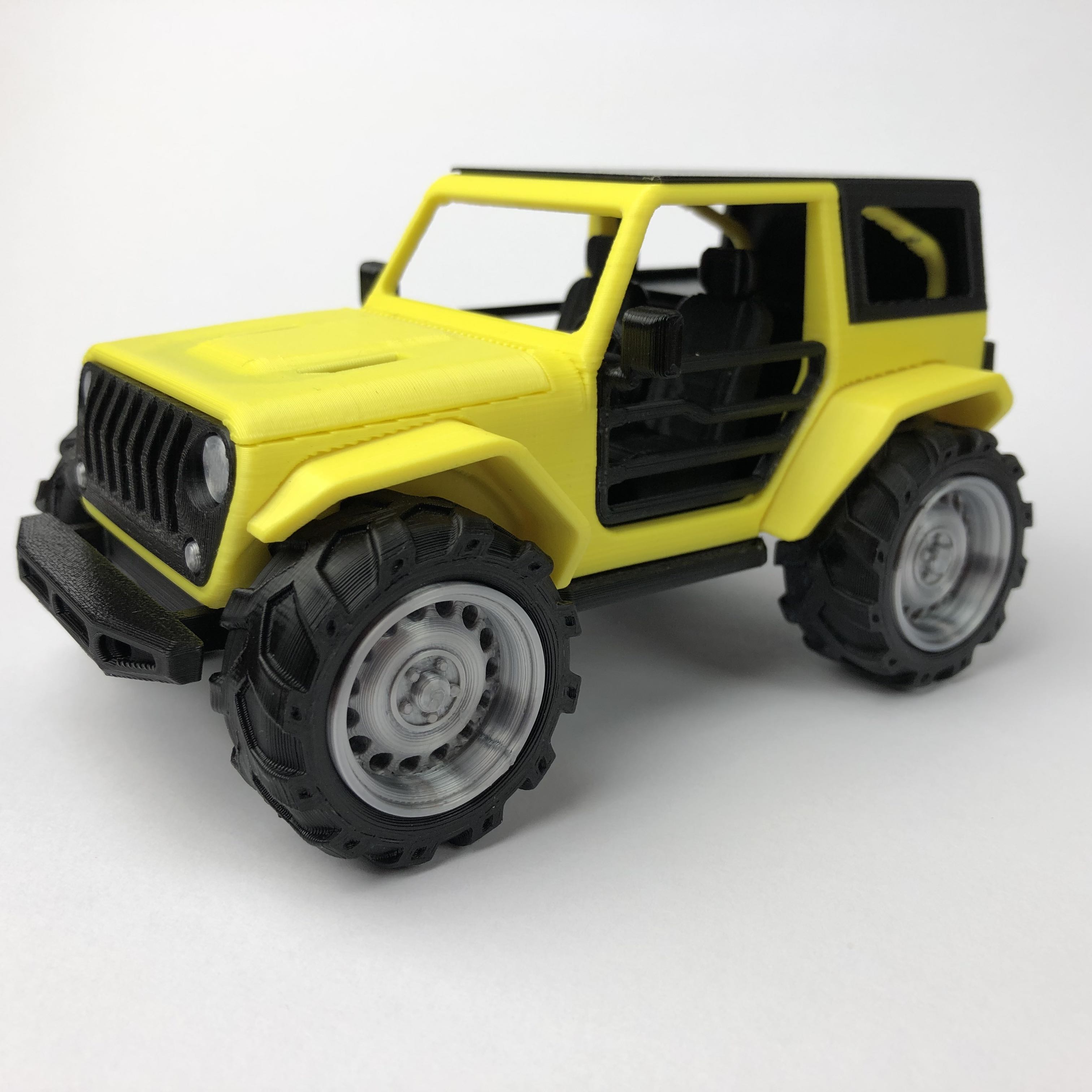 Free STL file 2-door JEEP w removable HARDTOP 🚗 ・3D printer design to ...