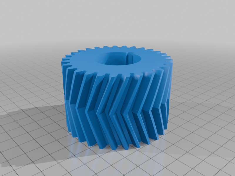 👽 Mini Lathe Herringbone Main Gears・Free 3D File for ・Cults