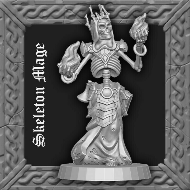 🪄 magic skull・Free 3D File for ・Cults