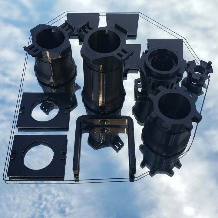 Free STL file Led Leko (stage light) with accessories 🧞‍♂️ ・3D printer ...