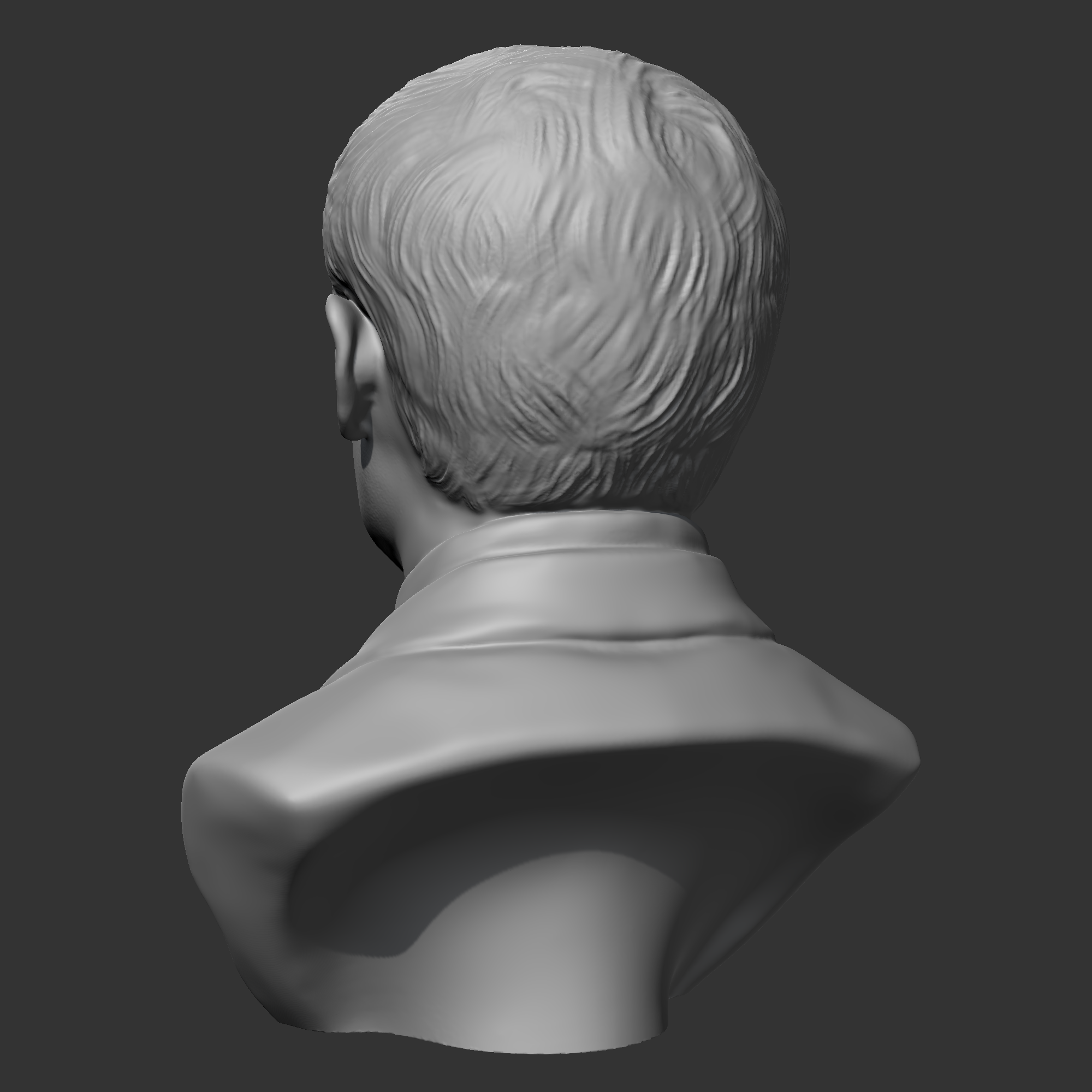Fichier STL Modèle d'impression 3D d'Emmanuel Macron 🗿 (OBJ)・Objet ...