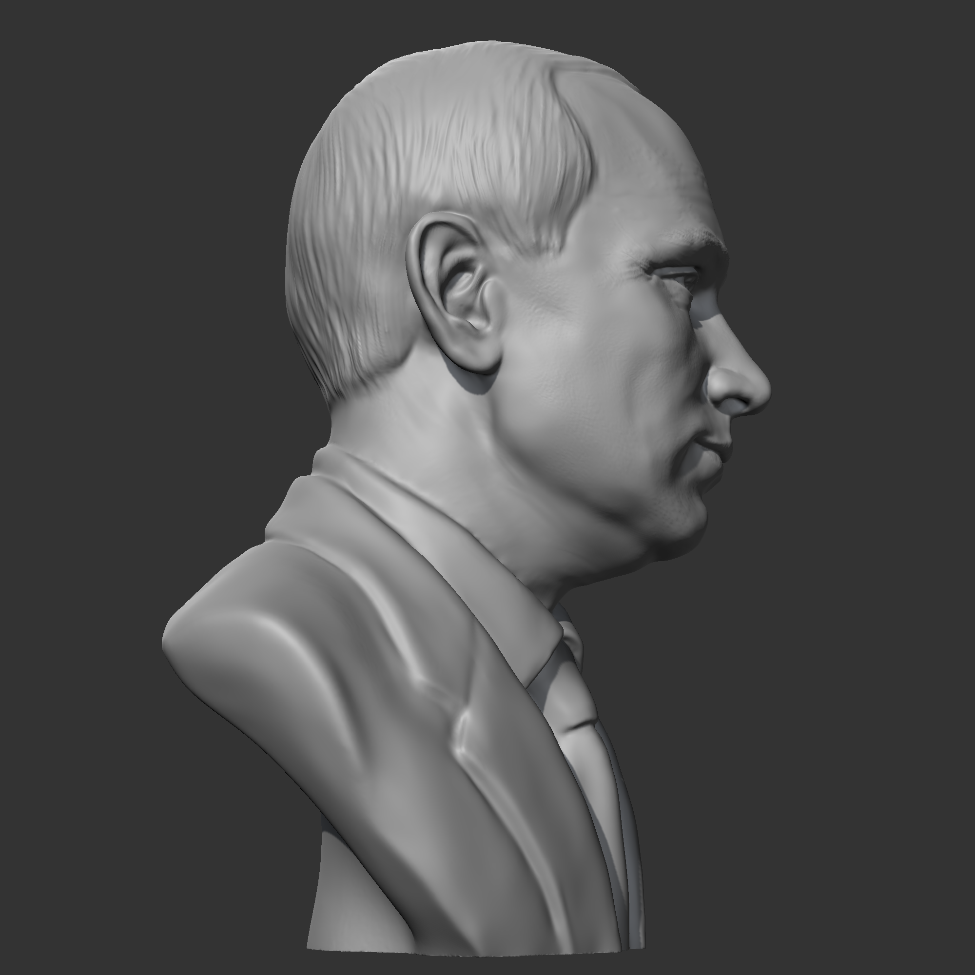 STL file Vladimir Putin 3D print model 👤 (OBJ)・3D printable model to ...
