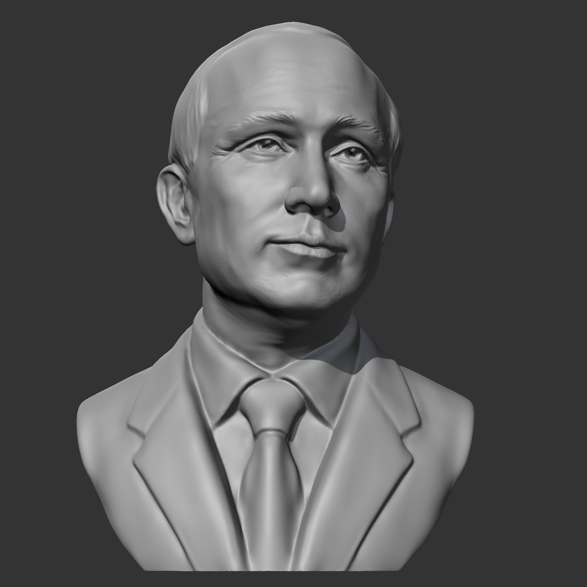 STL file Vladimir Putin 3D print model 👤 (OBJ)・3D printable model to ...