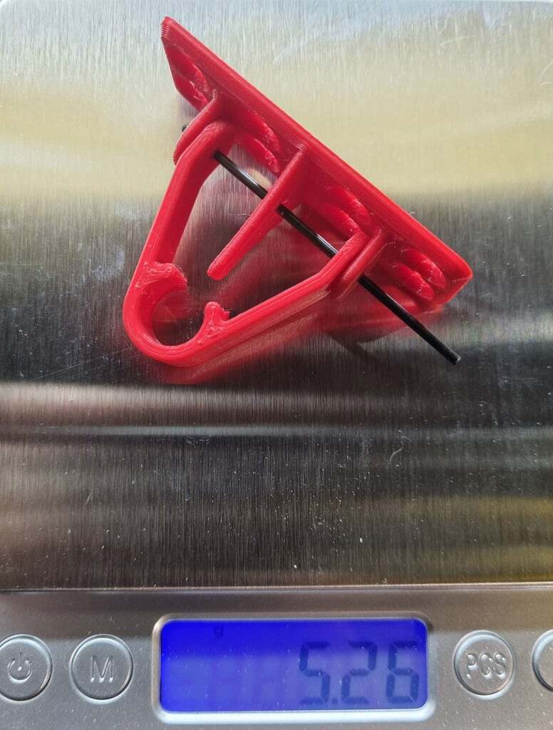 Free STL file DLG/RC Glider Tail Cradle 🚁 ・3D print object to download ...