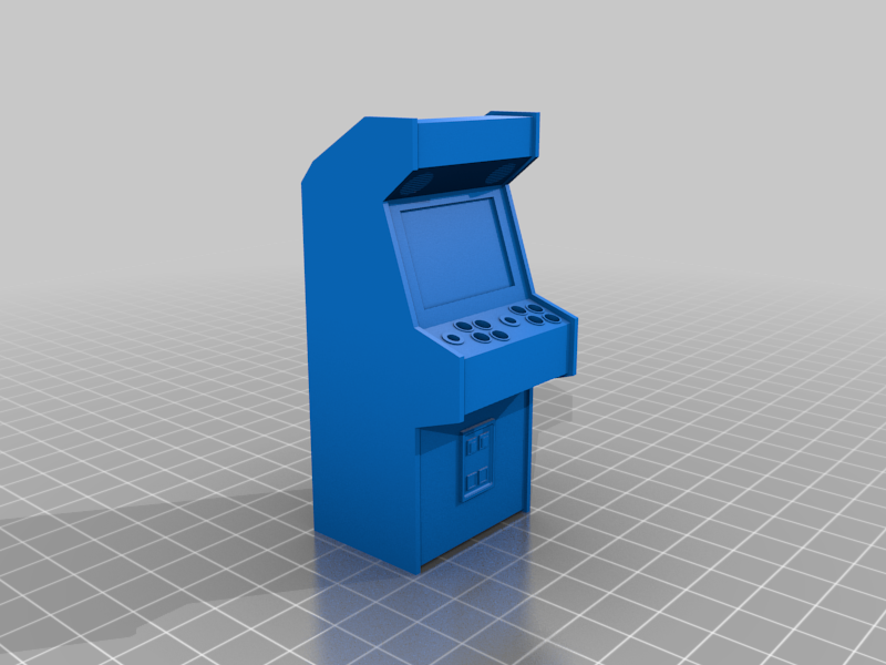 🕹️ Arcade Cabinet・Free STL File for ・Cults