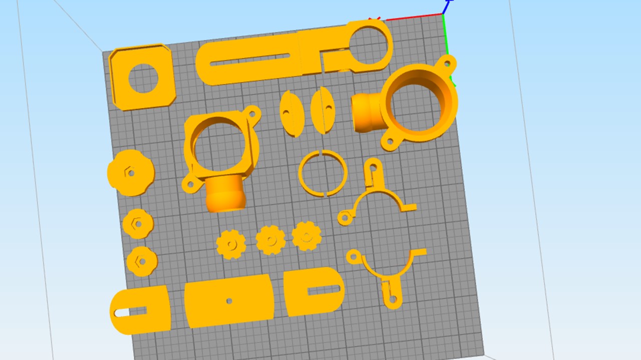 📷 side of rifle camera・ STL File for ・Cults