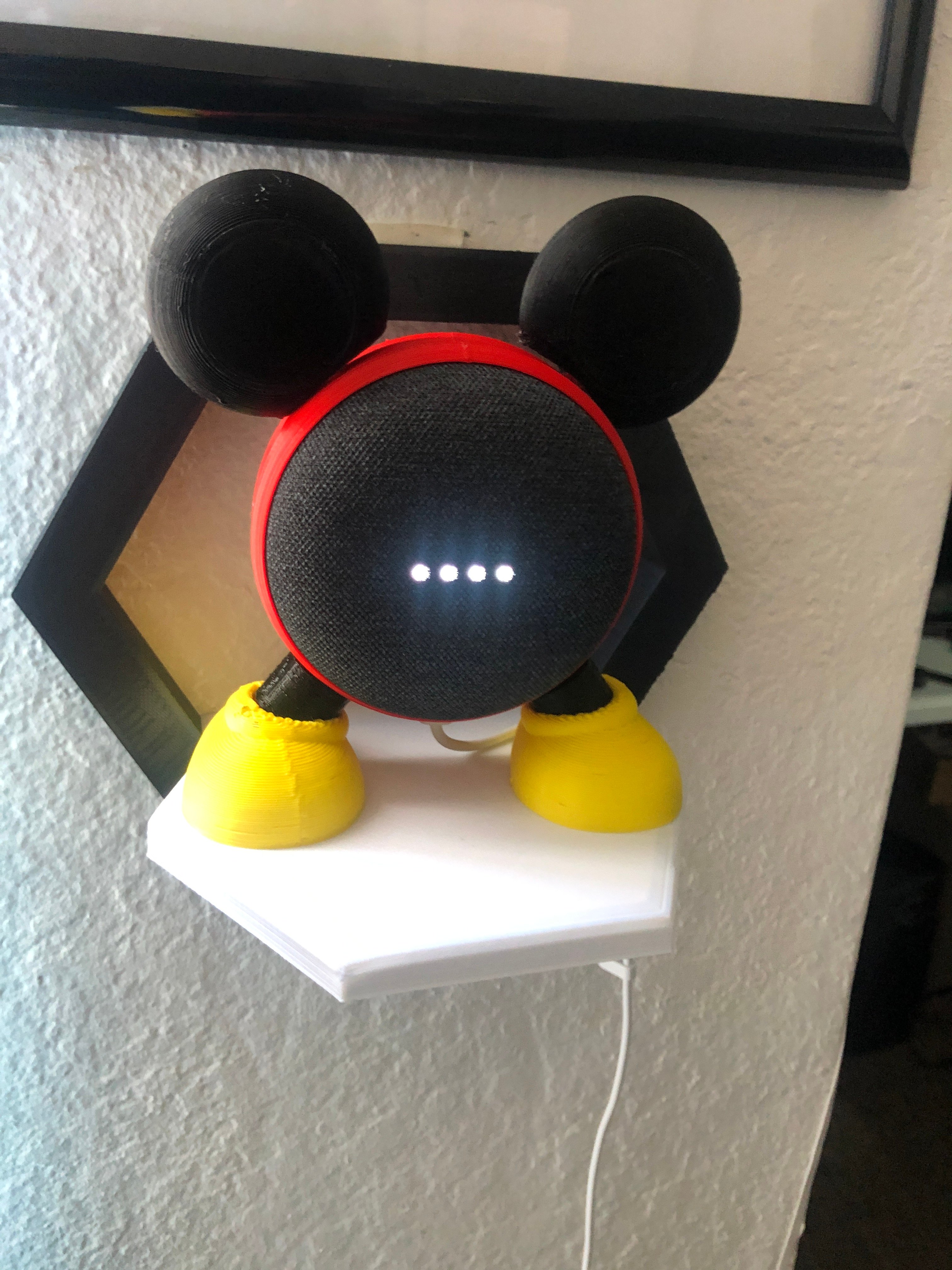 3D printed Mickey Google Home Mini・Cults