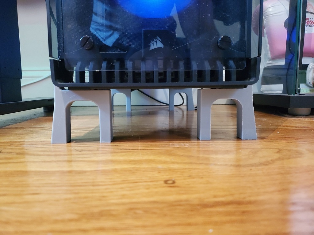 🖥️ PC Floor Raiser / Desktop Stand・Free 3D File for ・Cults