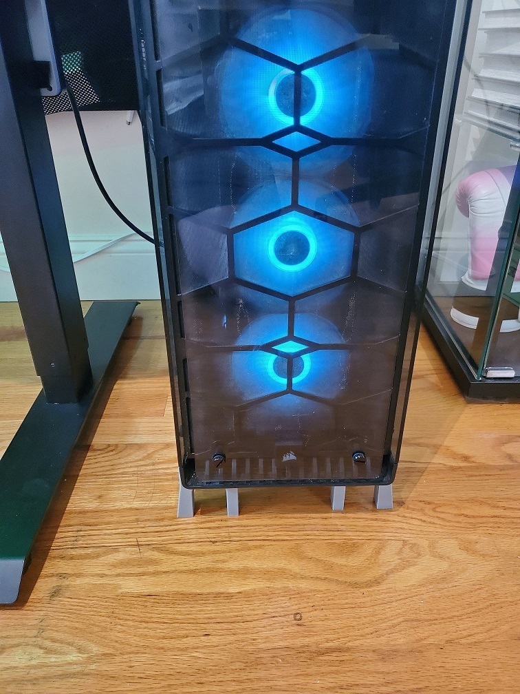 🖥️ PC Floor Raiser / Desktop Stand・Free 3D File for ・Cults