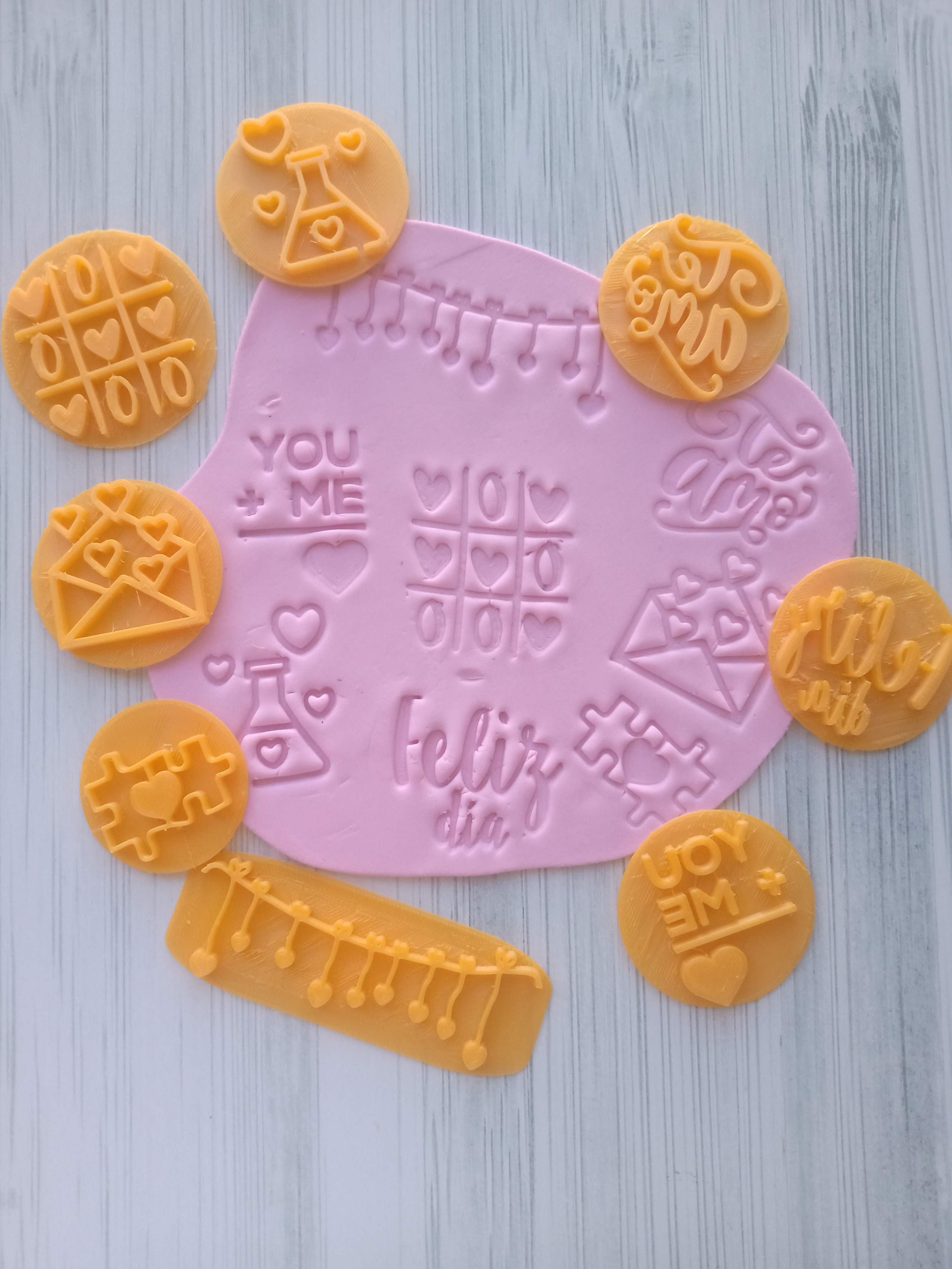 Free STL file Stamp Stamp Stamp Valentine's Day 👽 ・3D printing model to ...