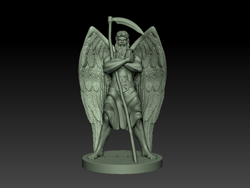 Free STL file CHRONOS GOD OF TIME 🏛️ ・Template to download and 3D print ...