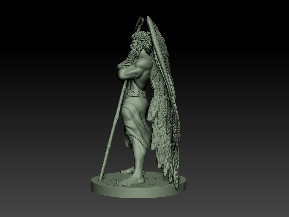 Free STL file CHRONOS GOD OF TIME 🏛️ ・Template to download and 3D print ...