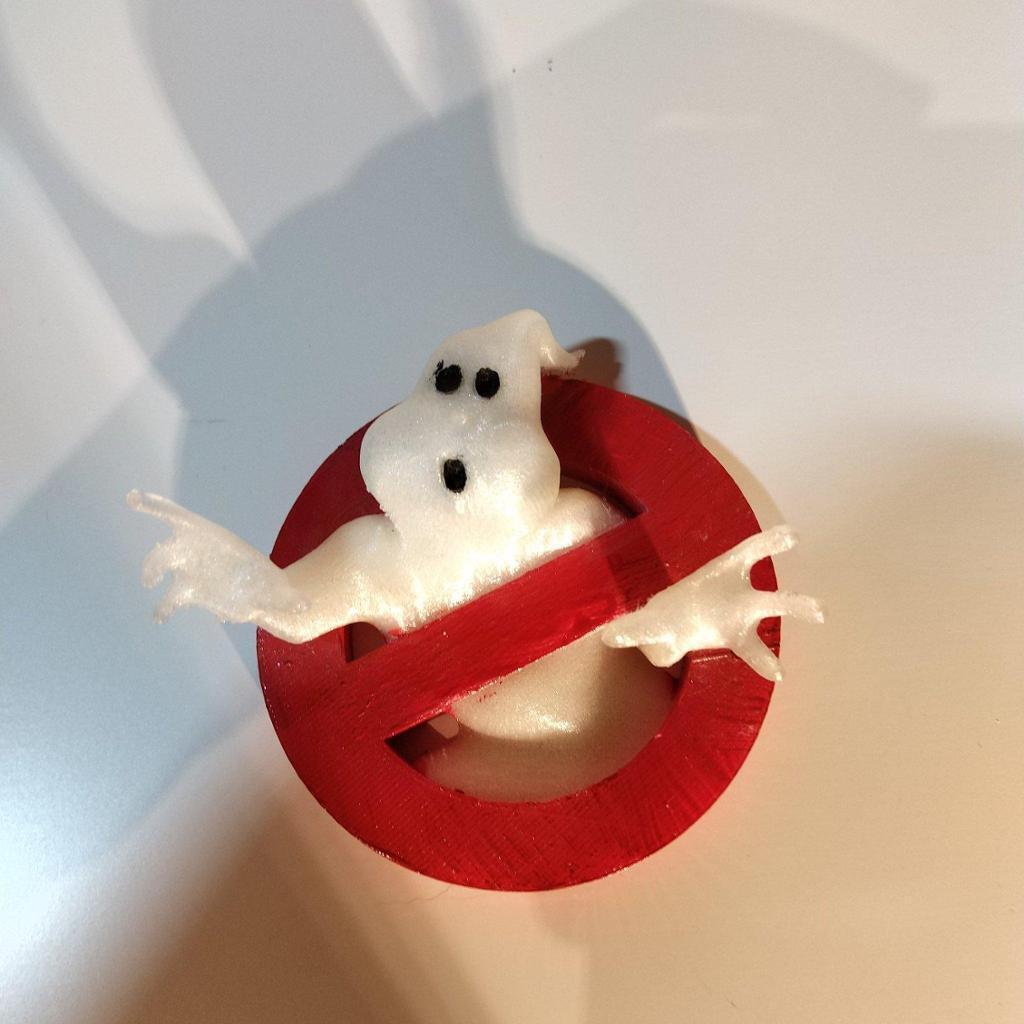 3D print Ghostbusters logo・Cults
