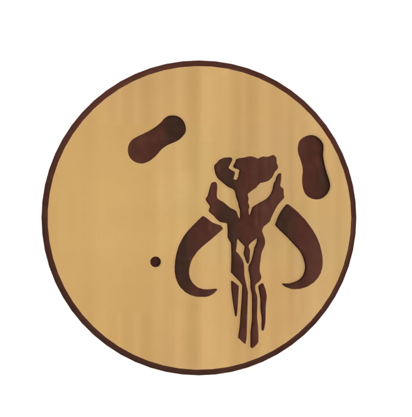 👽 the mandalorian・Free STL File for ・Cults