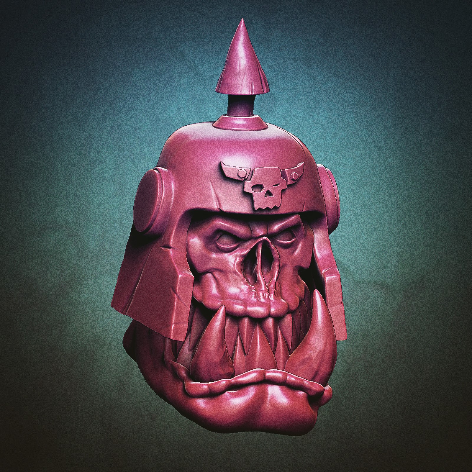 🎲 MrModulork's Scar Orc Heads - Set C・ STL File for ・Cults