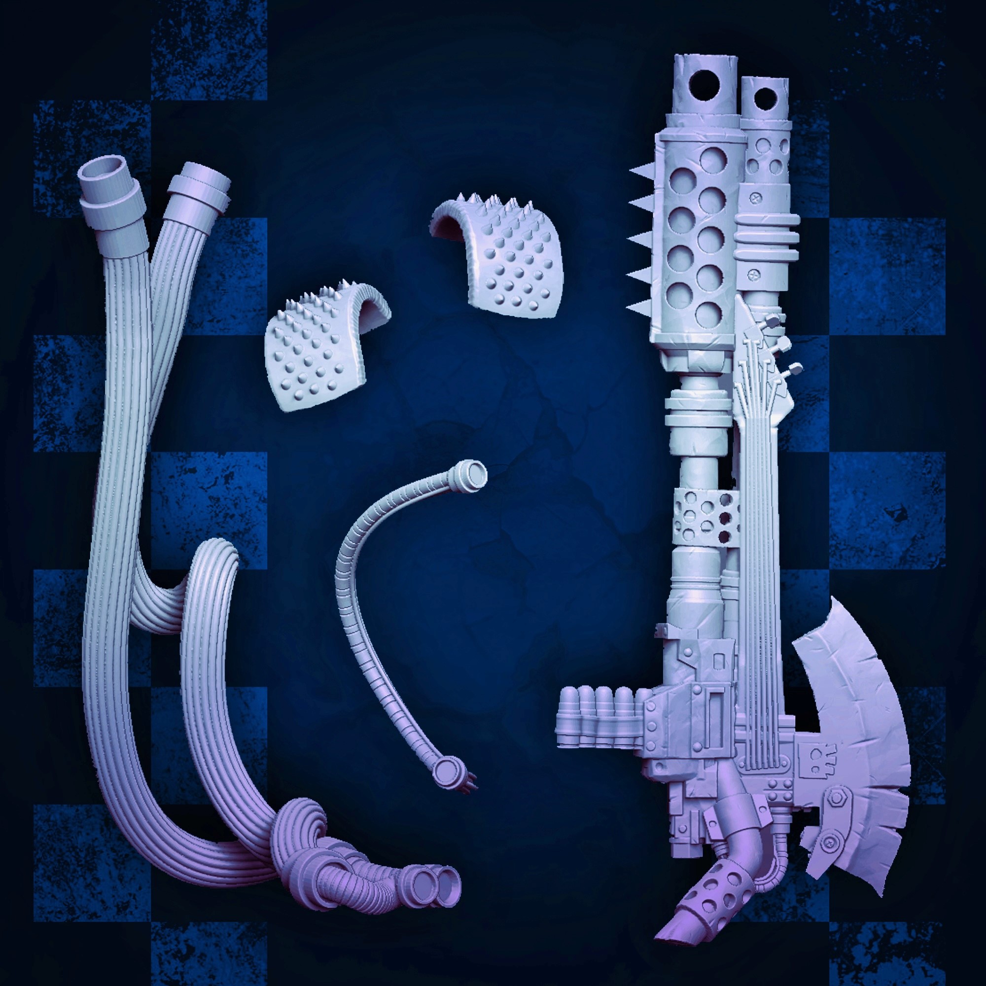 STL file MrModulork's Orc Rokk-Starr Modular Kit 🎲 ・Template to ...