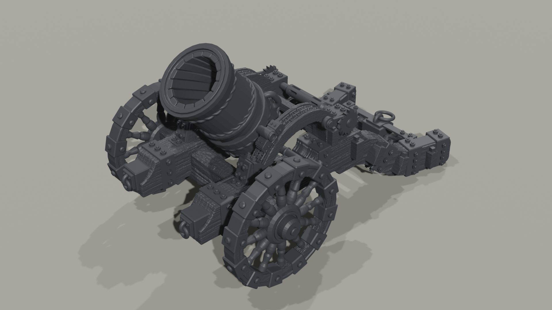 🔫 Renaissance Bombard・ 3D File for ・Cults