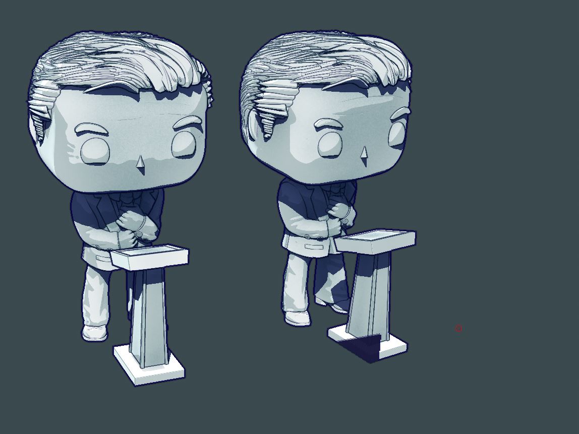 Archivo STL PRESIDENTE AMLO FAN ART 🎨 ・Modelo para descargar e imprimir ...