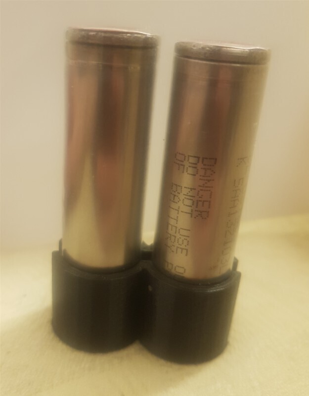 🧞‍♂️ dual 18650 stand・Free 3D File for ・Cults