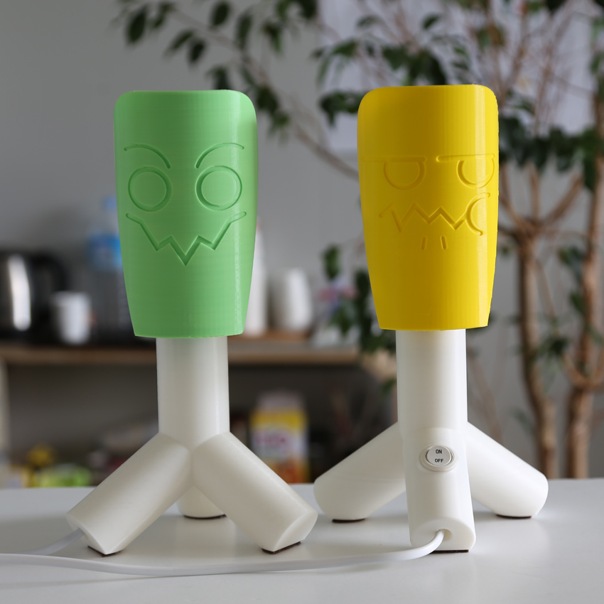 Free 3D file planl lighting 19d face 🔦 ・3D printable object to download ...