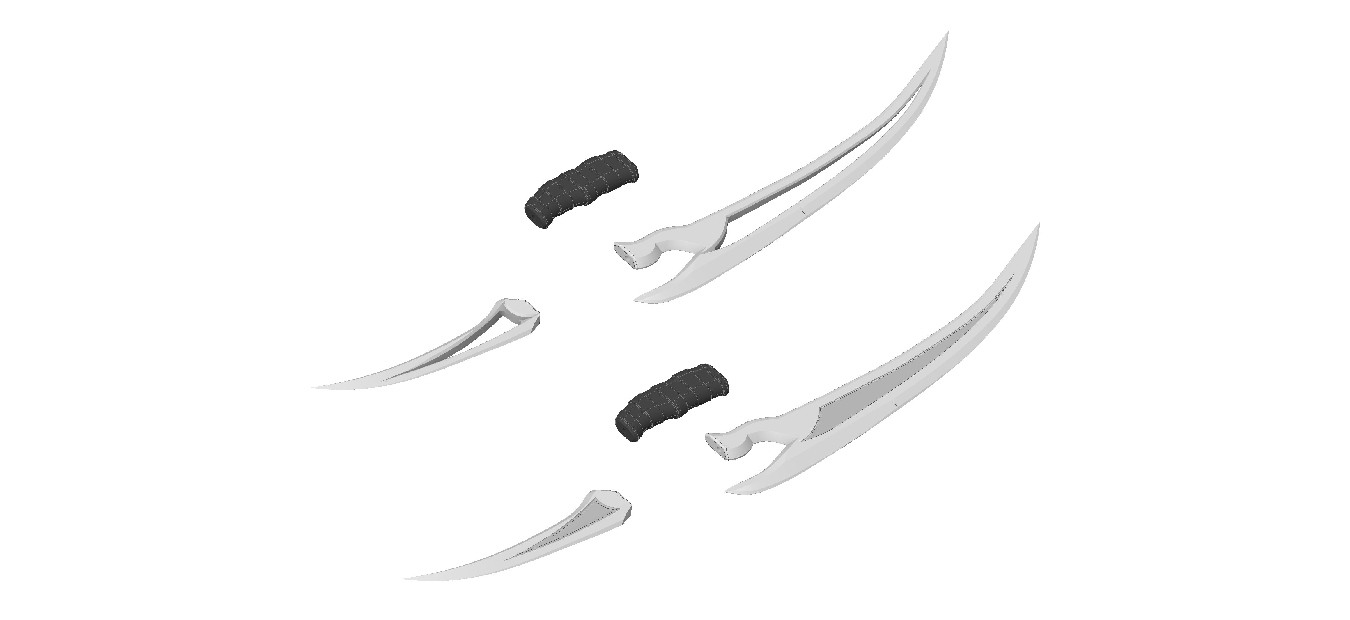 🐉 Dragon Age Dagger and Remixed Version | By Collins Creations 3D・ 3D ...