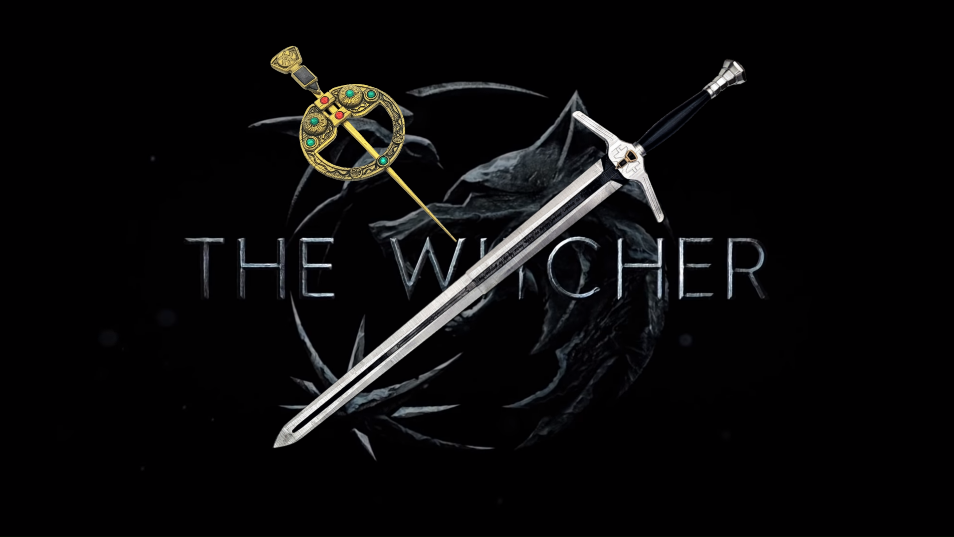 3D file The Witcher Steel Sword AND Renfri's Brooch Add-on | Netflix ...