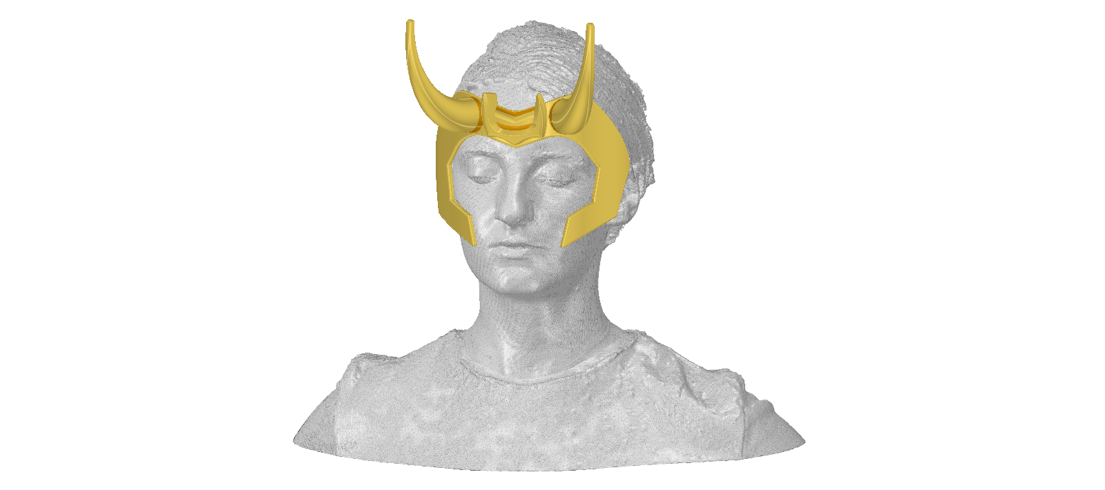 Файл STL Loki Horned Headband / Headdress | Loki TVA / Avengers ...
