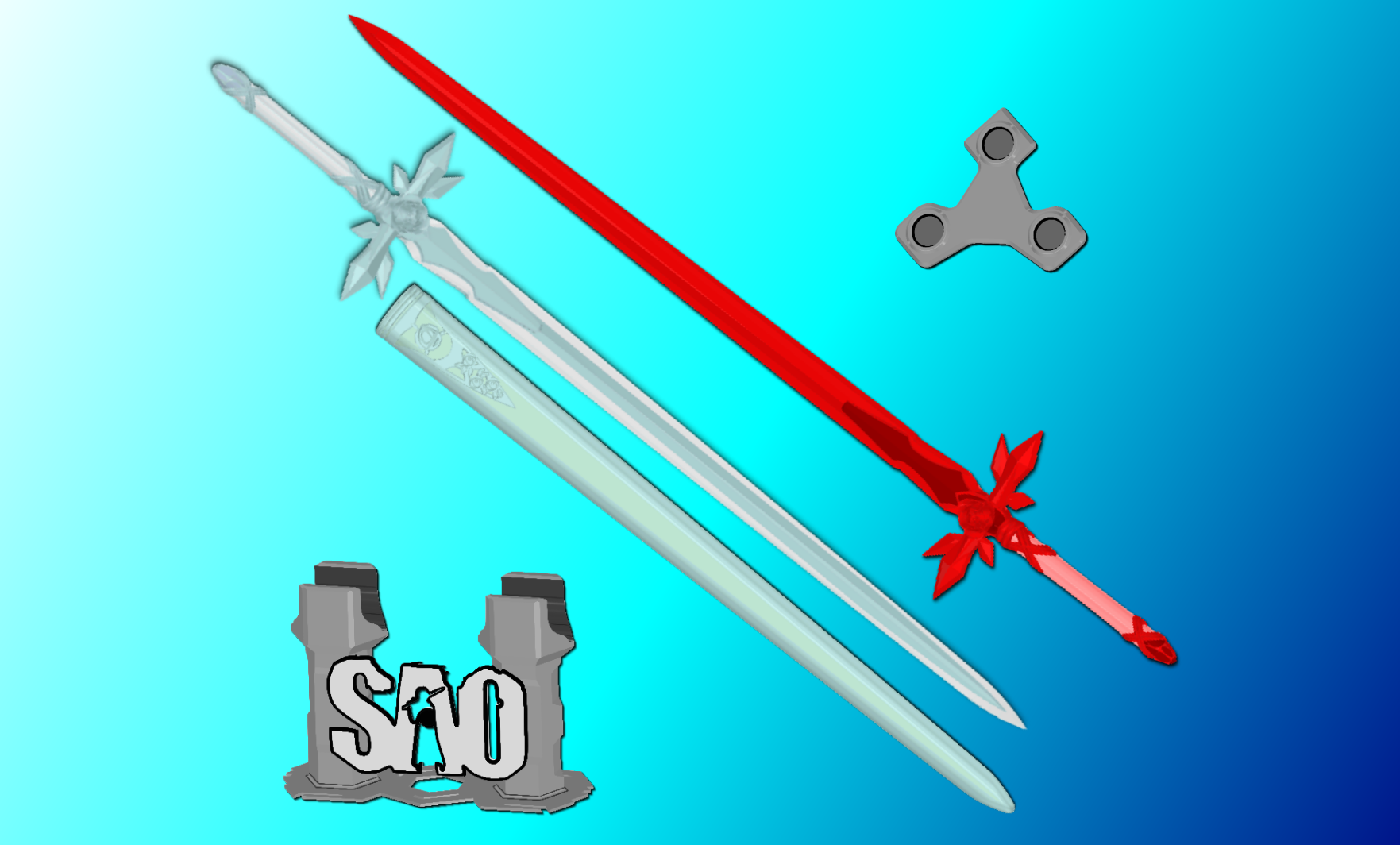 🗡️ Sword Art Online Sword Bundle | SAO, AOL, GGO, Alicization ...