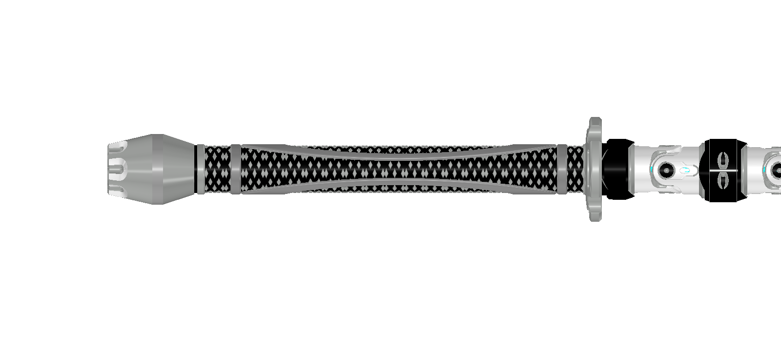 ⚡ Black Widow Electric Baton / Staff | LED Light-up Functionality ...