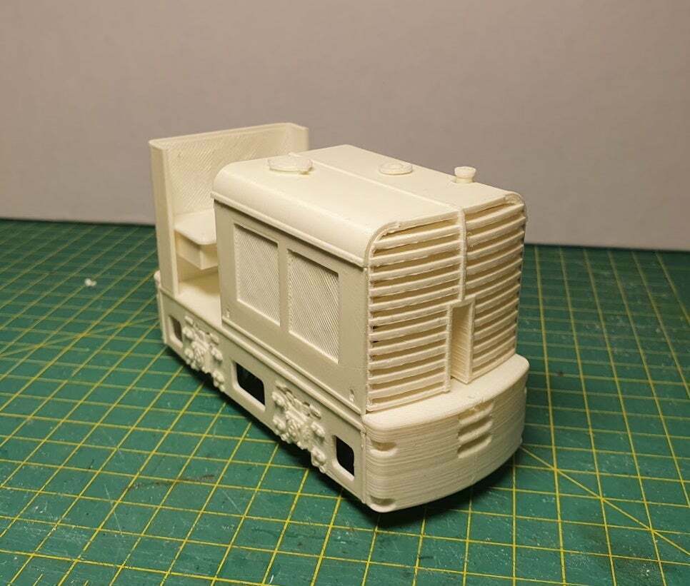 🚂 16mm scale Jenbach JW15 loco・Free STL File for ・Cults