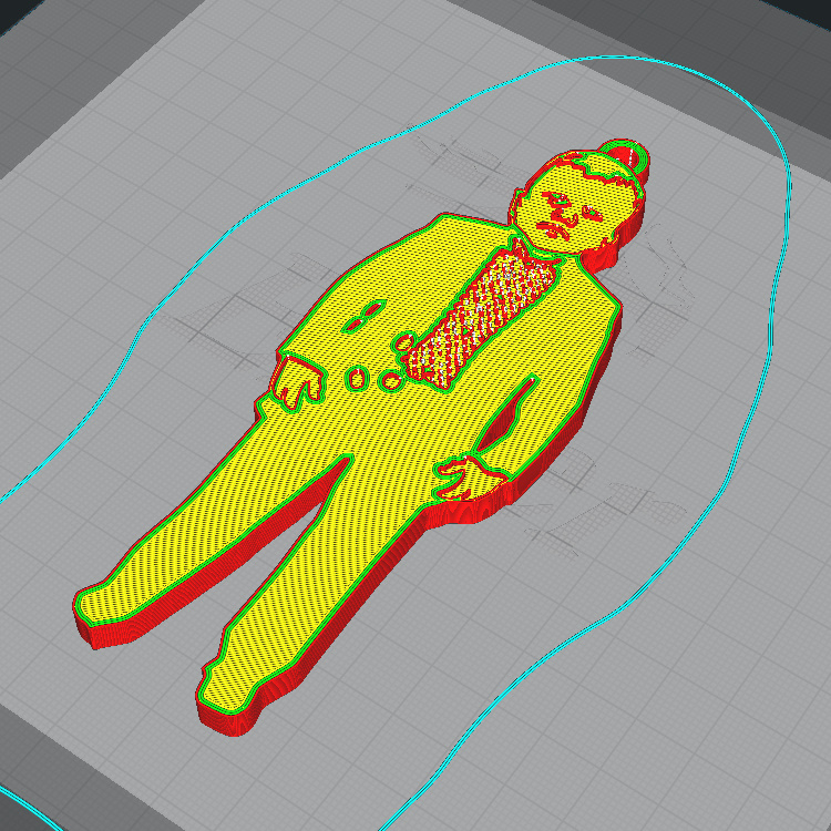 STL file Hasbulla Suit Keychain 🗝️ ・3D printing idea to download・Cults