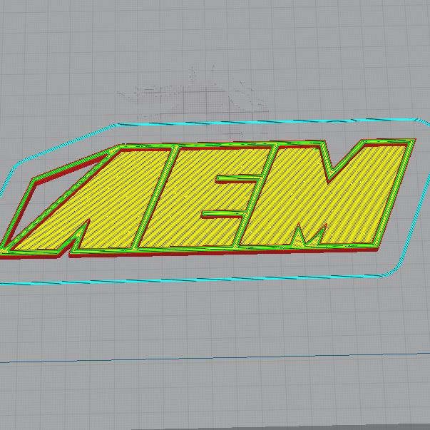 STL file AEM logo keychain 🗝️ ・Model to download and 3D print・Cults