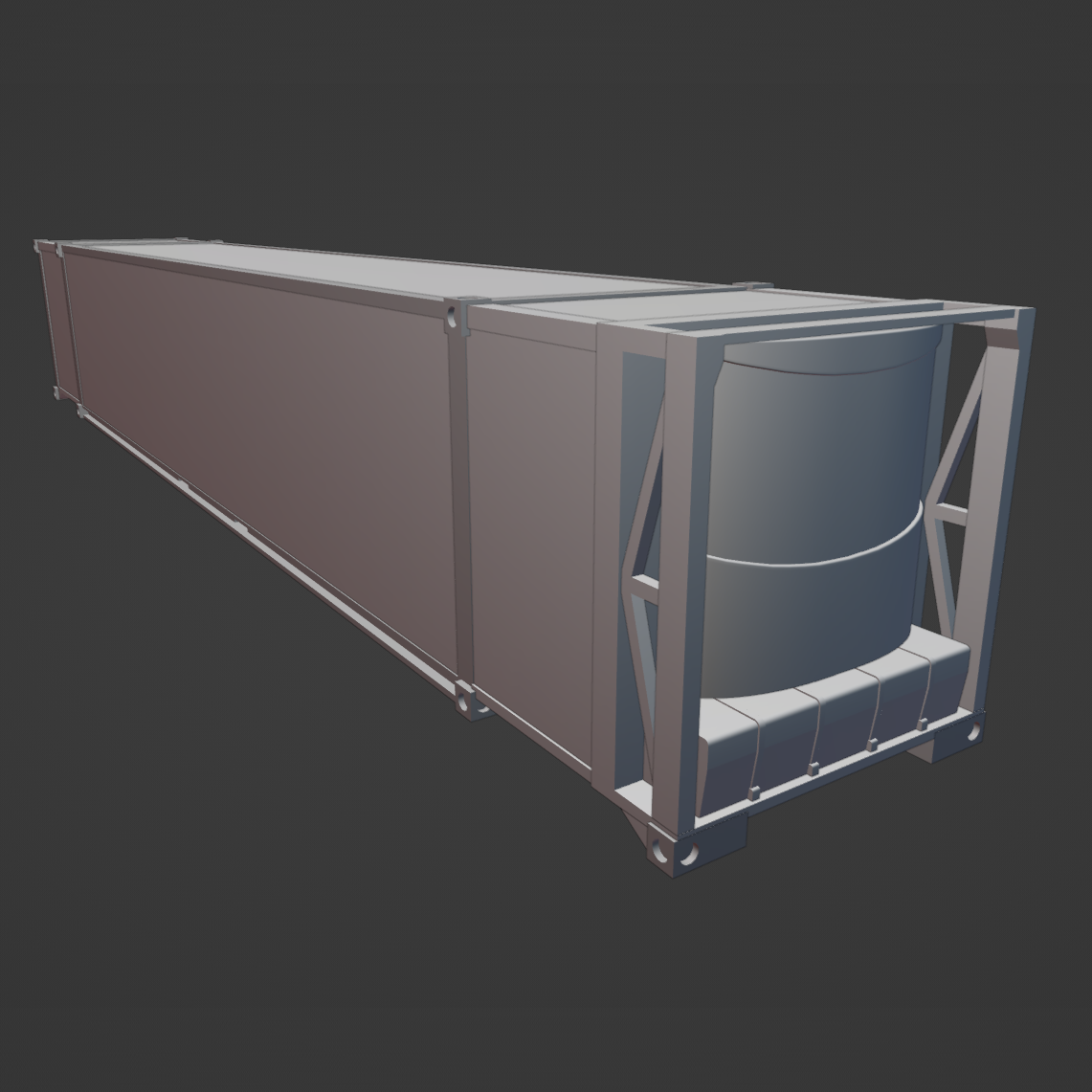 🎲 N Scale Refrigerated 'Reefer' Shipping Containers.・ STL File for ・Cults