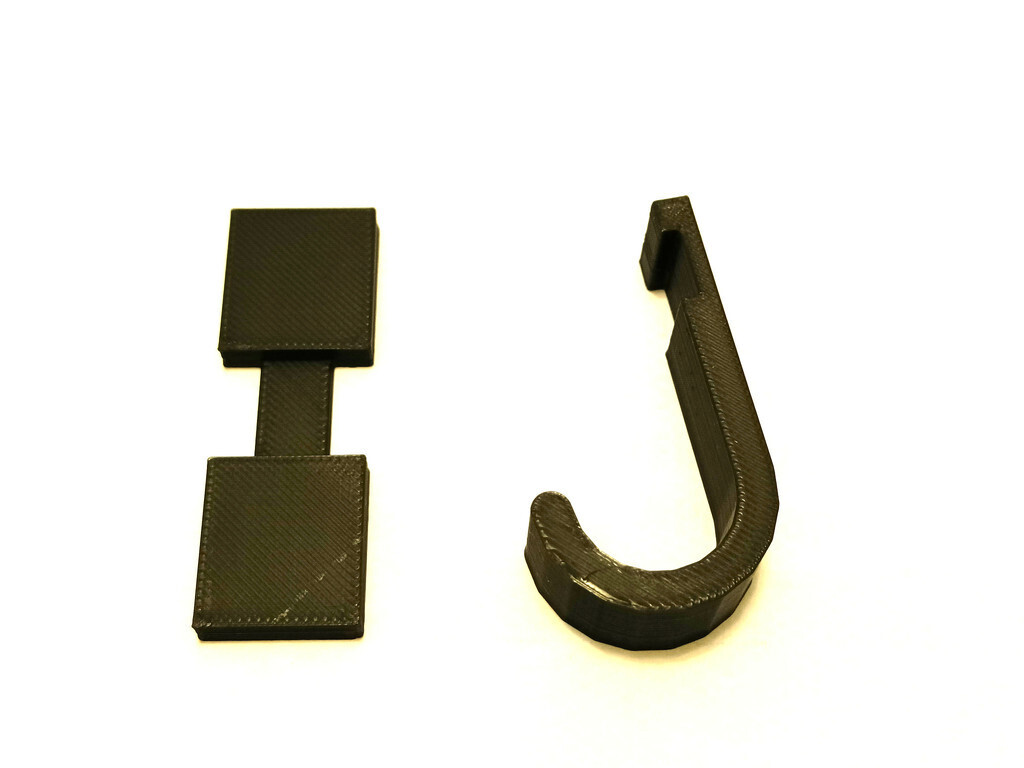 Free 3D file Simple Hook for Double-sided Tape 🪝 ・3D printer design to ...