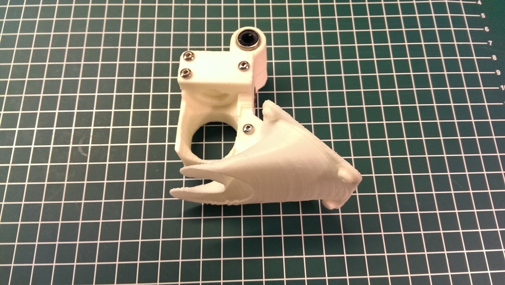 3D printable Easy Ultimaker E3D mount・Cults