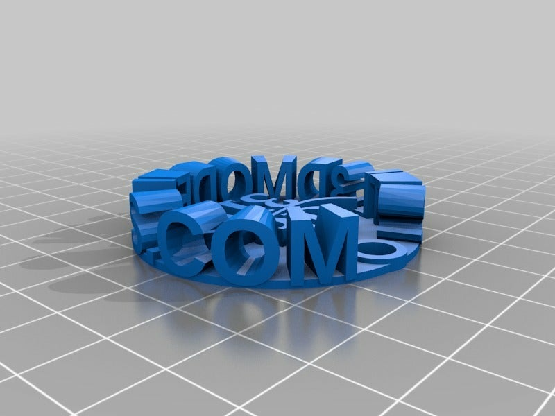 Free STL file key Ring. stl3dmodels 🔑・3D printing model to download・Cults