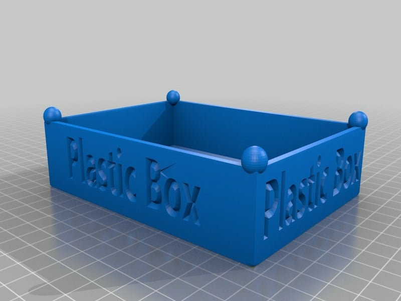 Free STL file Plastic Box 130x95x36mm 📦・3D print design to download・Cults