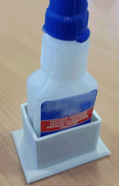 Arquivo grátis STL Suporte para tubo de cola 🔧 ・modelo de impressão 3D ...