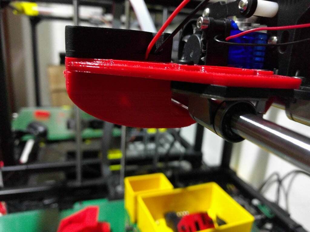 Free STL file Rigidbot Single E3D V6 MK8 Part Fan Mount 🧞‍♂️ ・3D ...