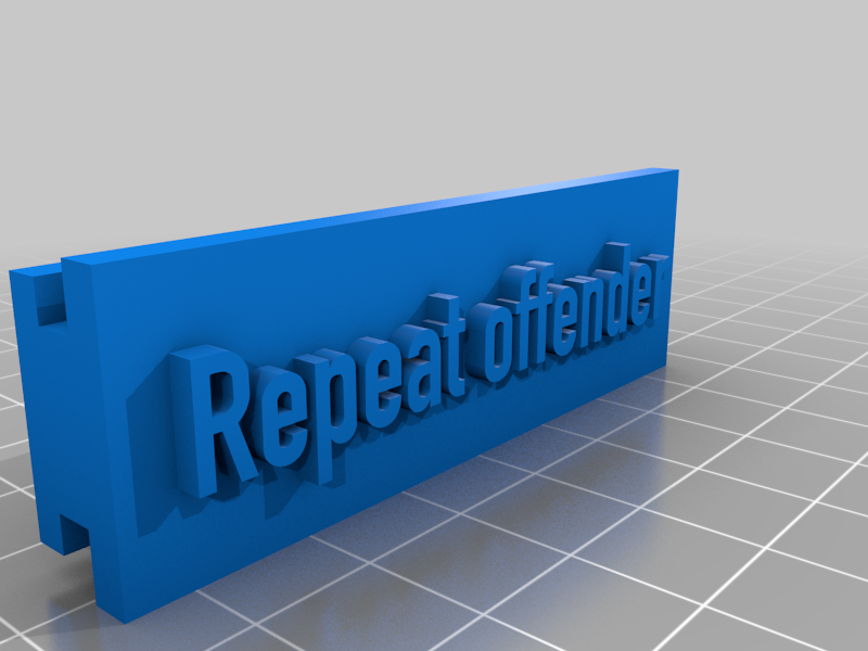 Free STL file Facebook Jail Ornament 🎄 ・3D printing design to download ...