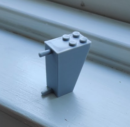 Archivo STL gratis Ikea Billy lego brick mount 🧱 ・Plan para descargar y ...