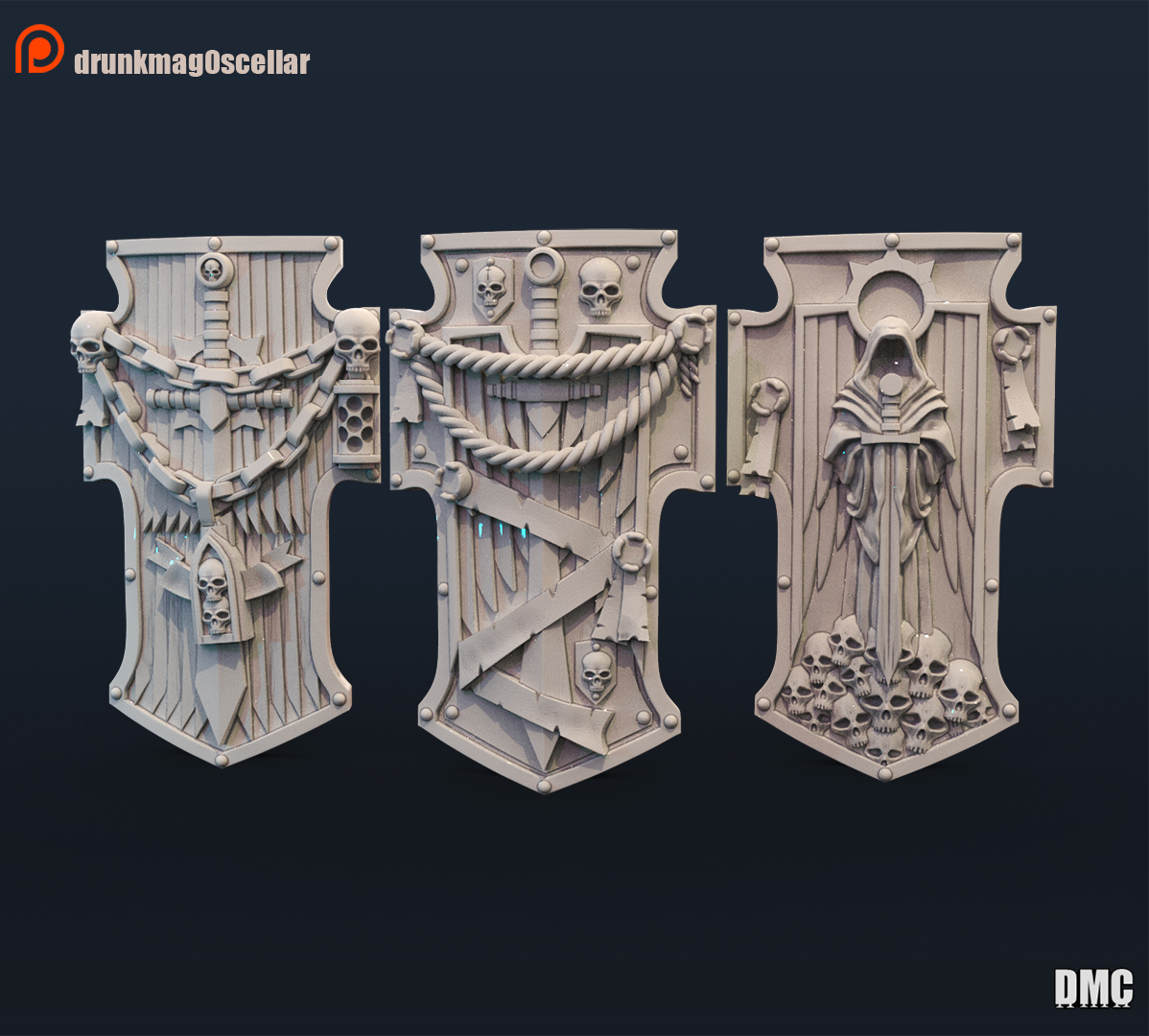3D file Angel Stormshields 👼 ・3D print model to download・Cults