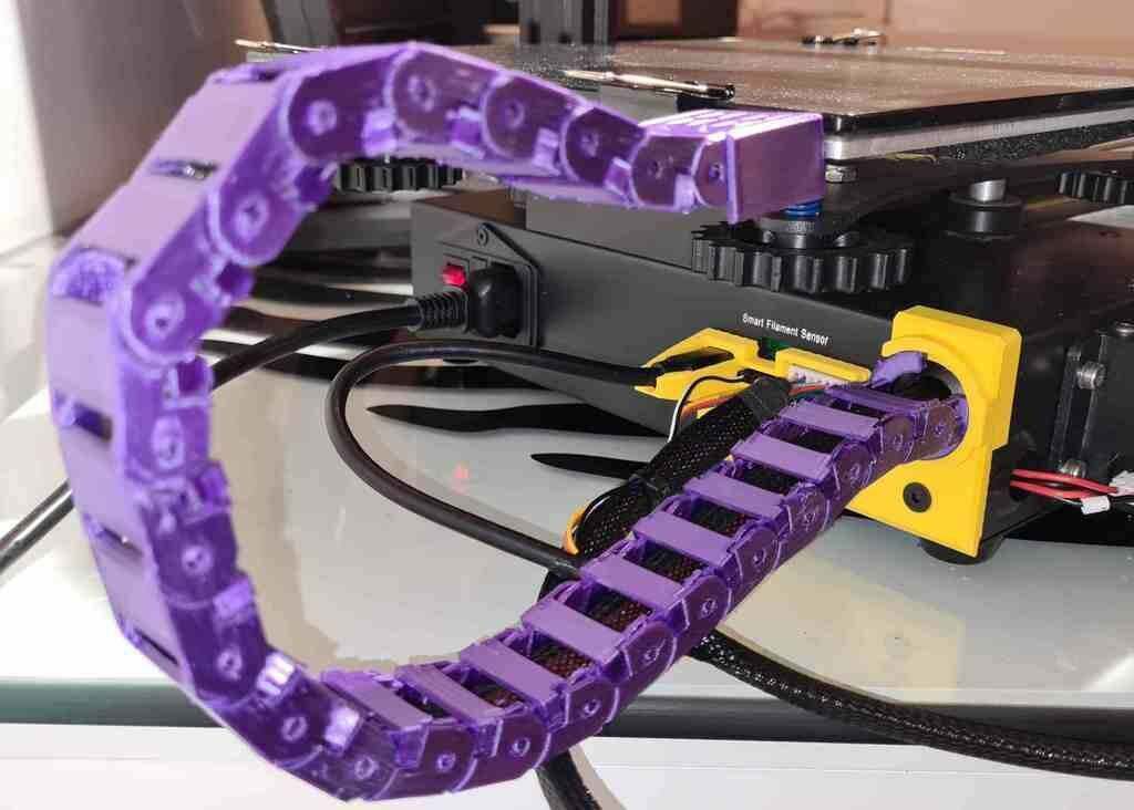 Fichier STL Biqu B1 Support de câble arrière pour USBc. 🔧 ・Objet ...