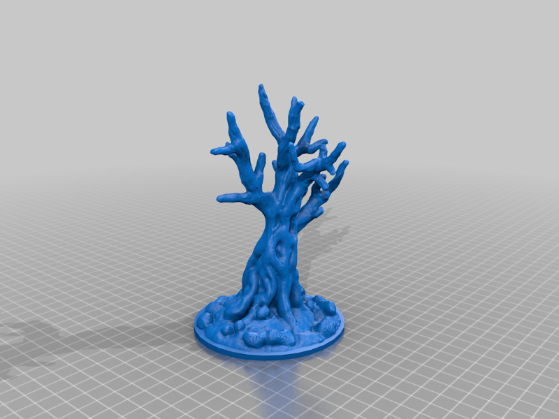 🌳 Tree Model 1・Free STL File for ・Cults