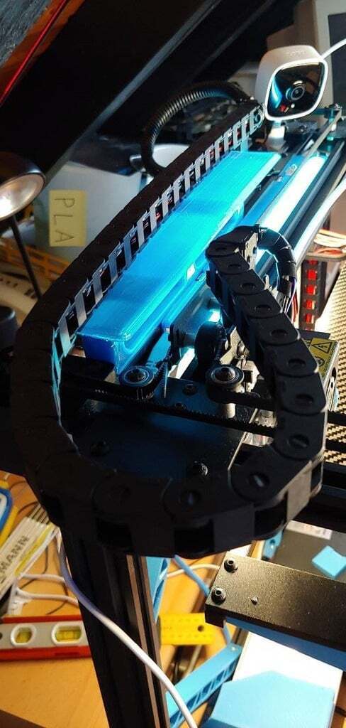 🔌 Tronxy X5SA Horizontal Cable Drag Chain Support・Free STL File for ・Cults