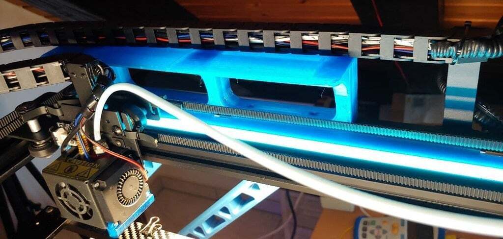 🔌 Tronxy X5SA Horizontal Cable Drag Chain Support・Free STL File for ・Cults