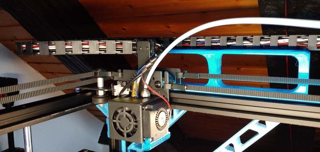 🔌 Tronxy X5SA Horizontal Cable Drag Chain Support・Free STL File for ・Cults