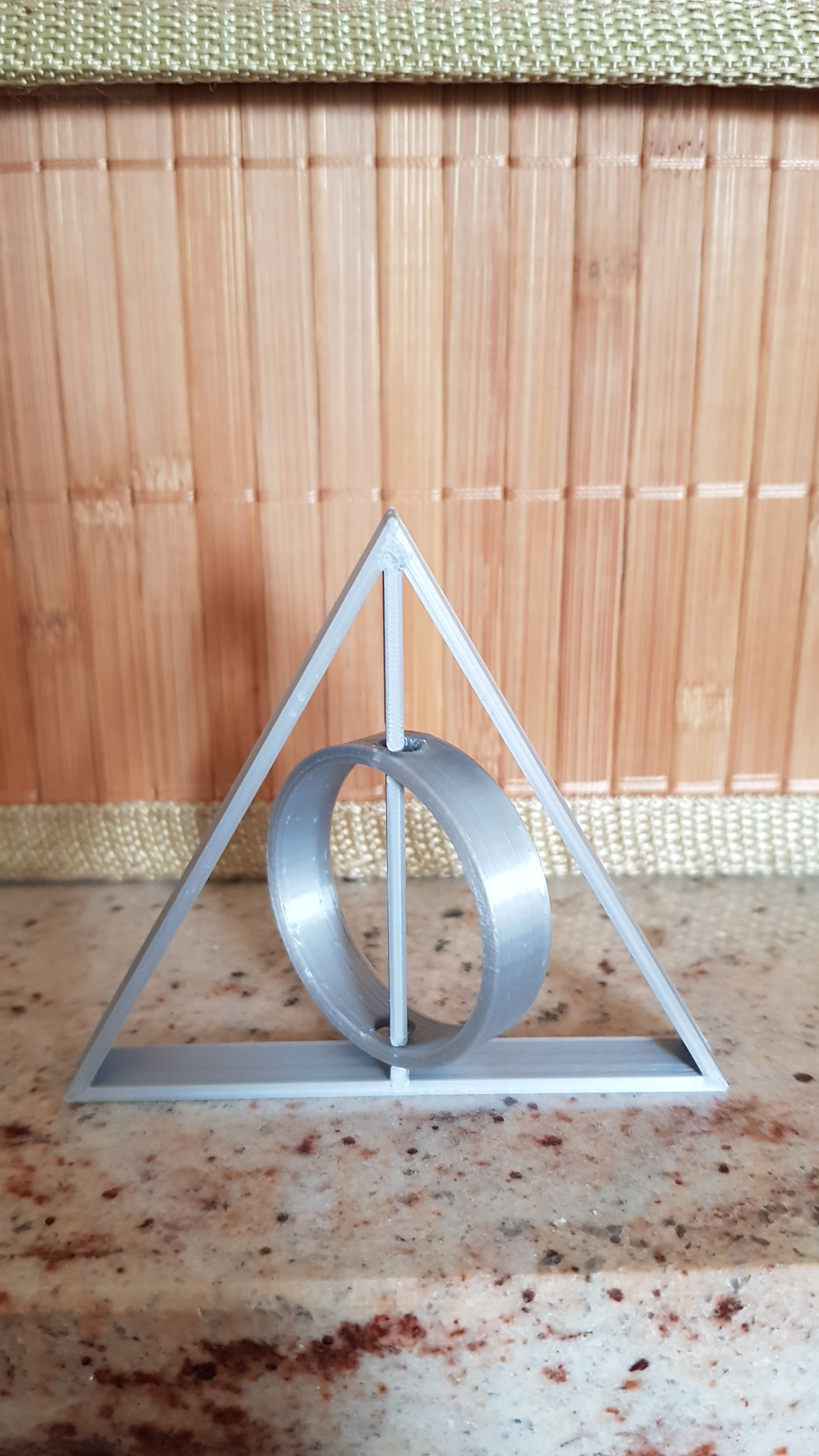 💍 Harry Potter Deathly Hallows Rotating Ring Support Free・Free STL File ...