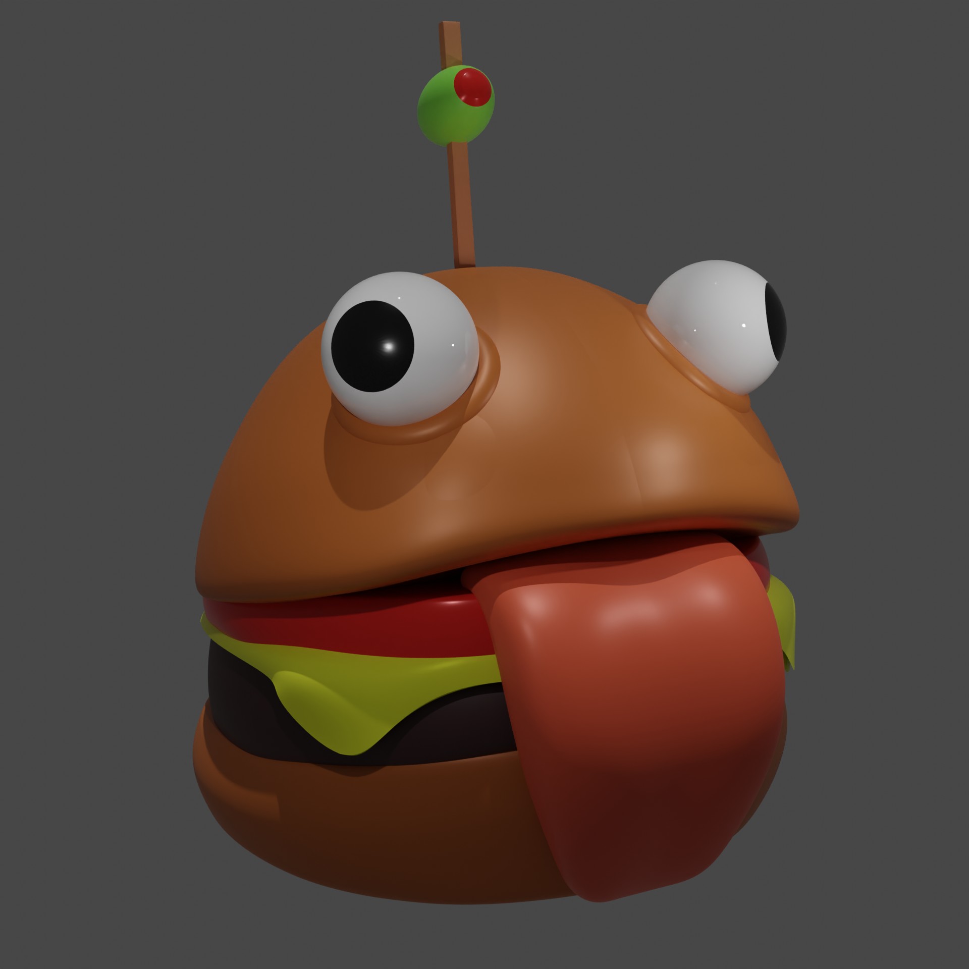 🍔 Fortnite hamburger・Free 3D File for ・Cults