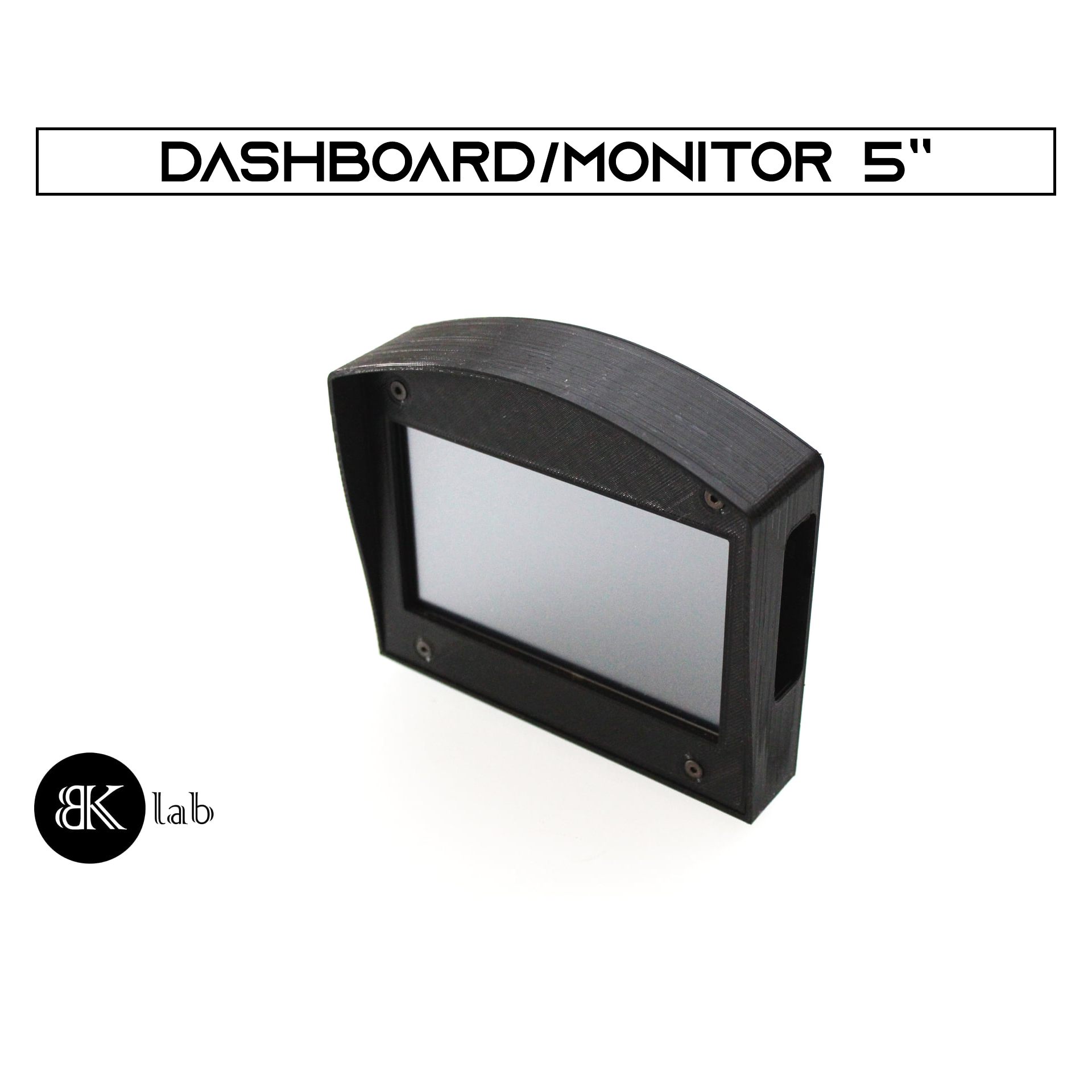 STL file Monitor Dashboard 5 inch - HDMI/USB 🎲 ・Model to download and ...